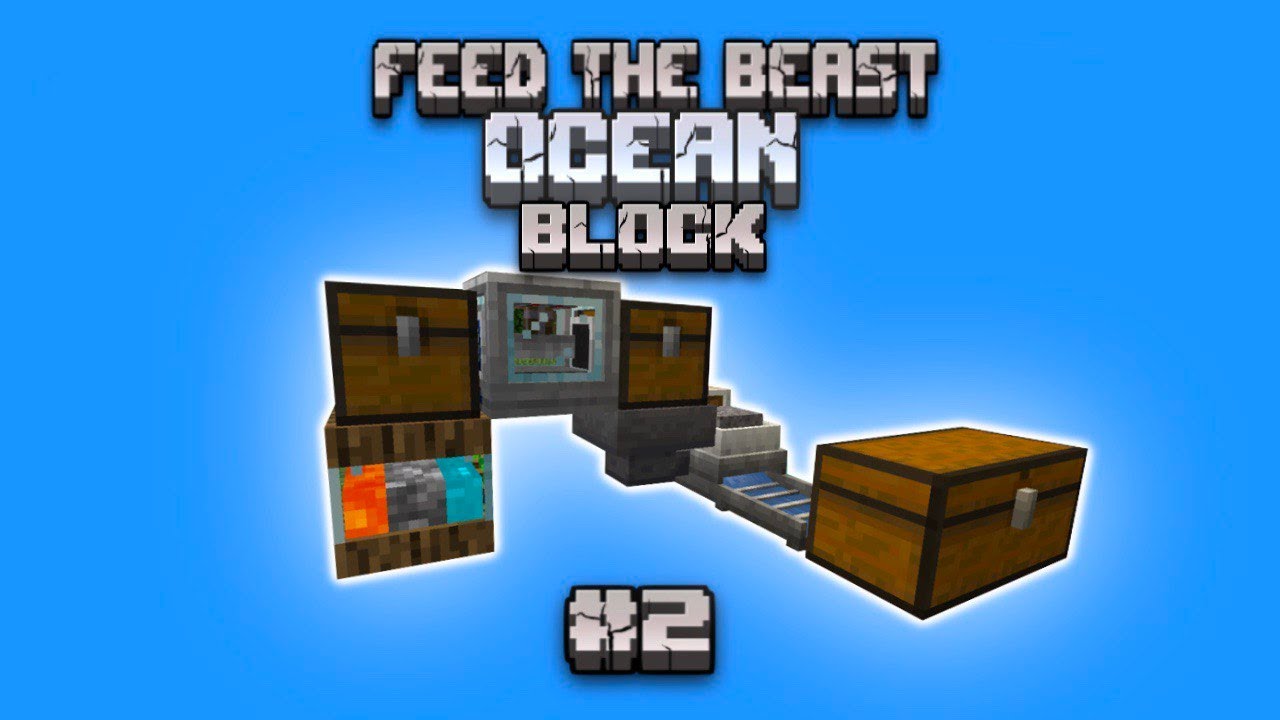 Как автоматизировать процесс добычи ресурсов в Minecraft? Ocean Block ...