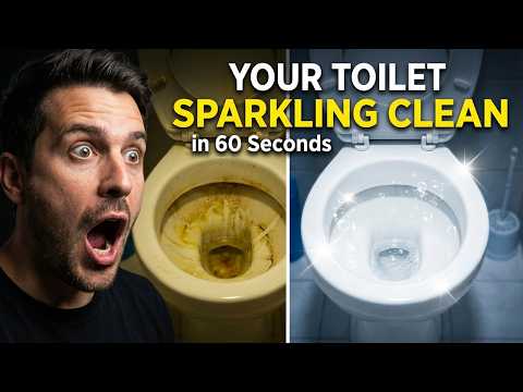 Dirty Toilet Becomes SPARKLING CLEAN in Seconds! The Result is INSANE 💥