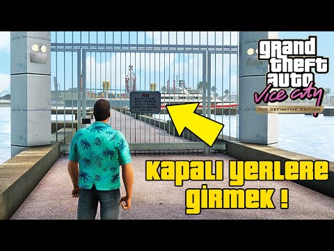 GTA VICE CITY OYUNUN BAŞINDA TÜM KAPALI YERLERE NASIL GİRİLİR ?