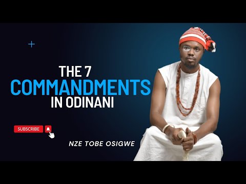 Seven Commandments of Odinani! #igbo #omenalaigbo #metaphysics # ...