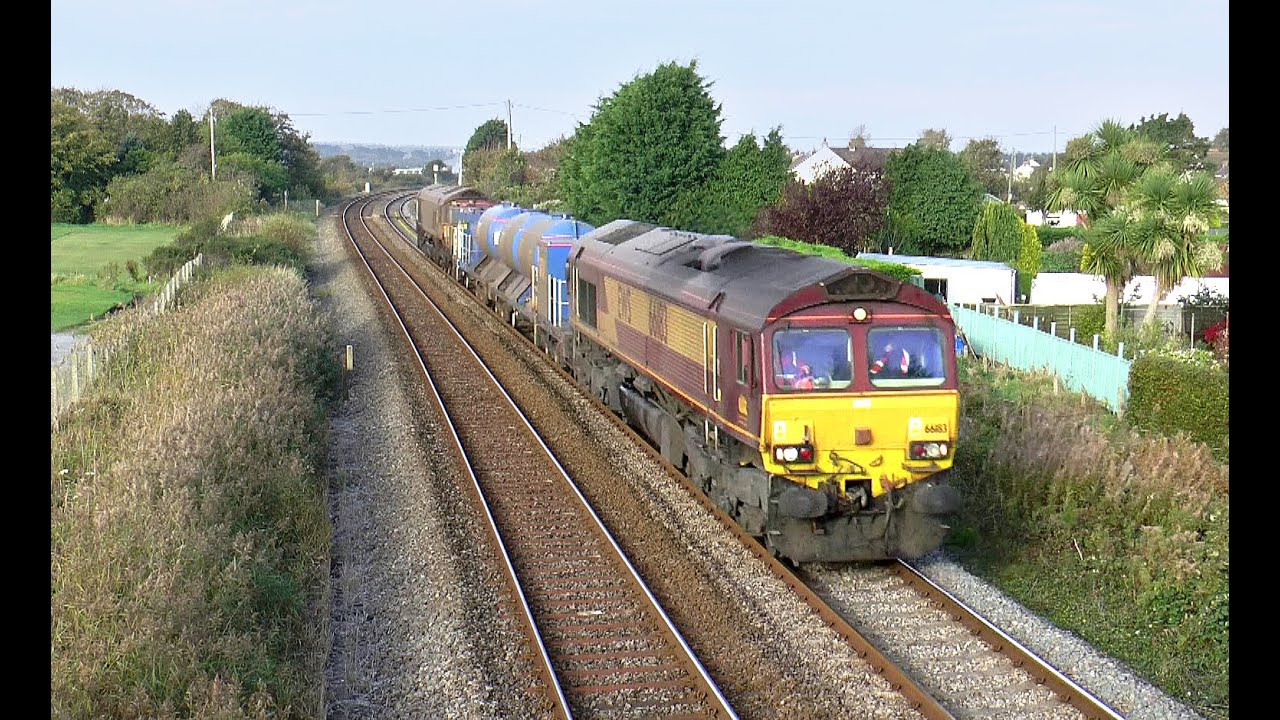 66183 Top 'N Tail with 66002 on Network Rail's RHTT 15/10/2015 - YouTube
