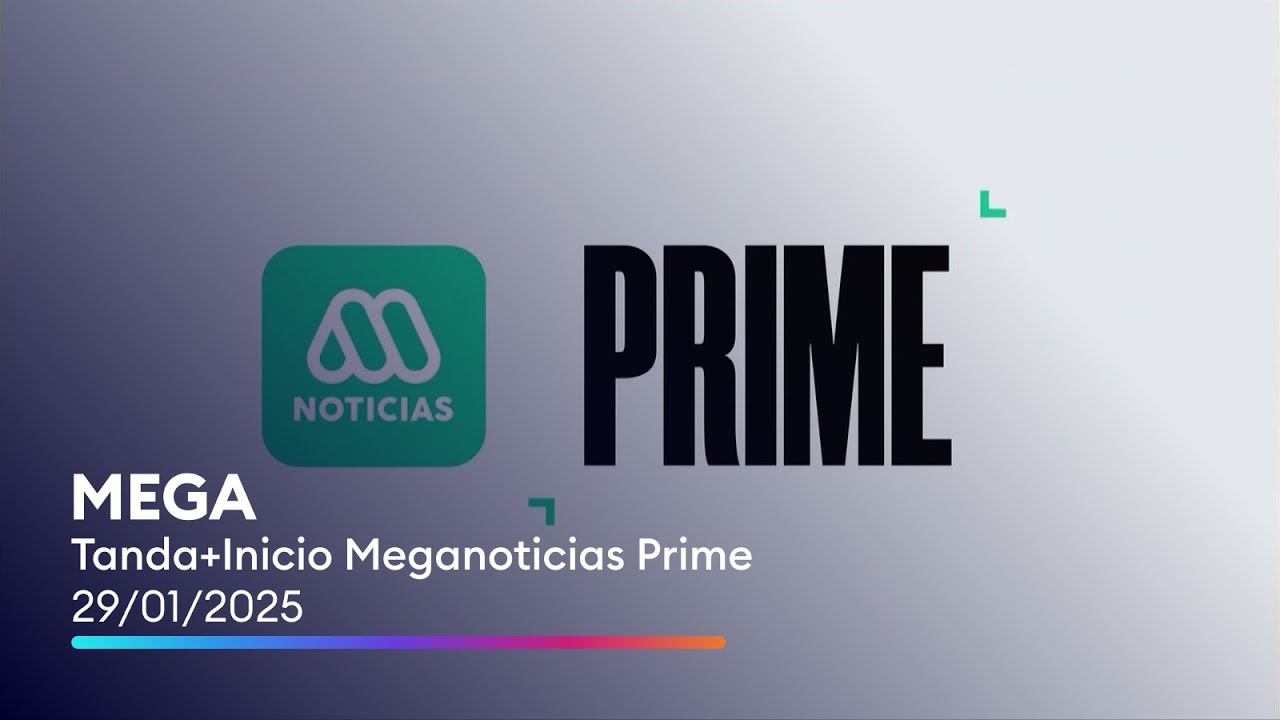 Tanda comercial Mega (incluye inicio de Meganoticias Prime - 29/01/2025 ...