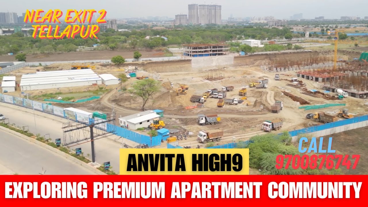 Anvita High9 : Exploring Premium Apartment in Tellapur || Near Radial ...