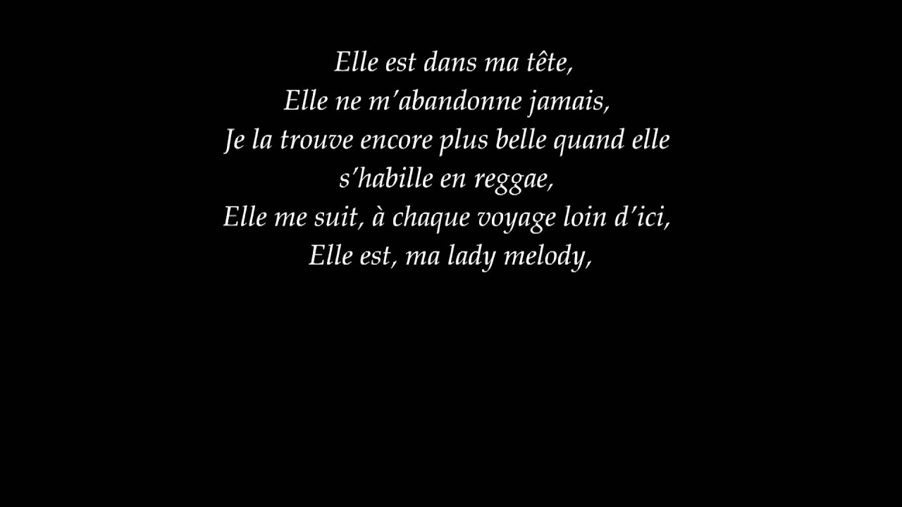 Musique et paroles de Lady Melody de Tom Frager - YouTube