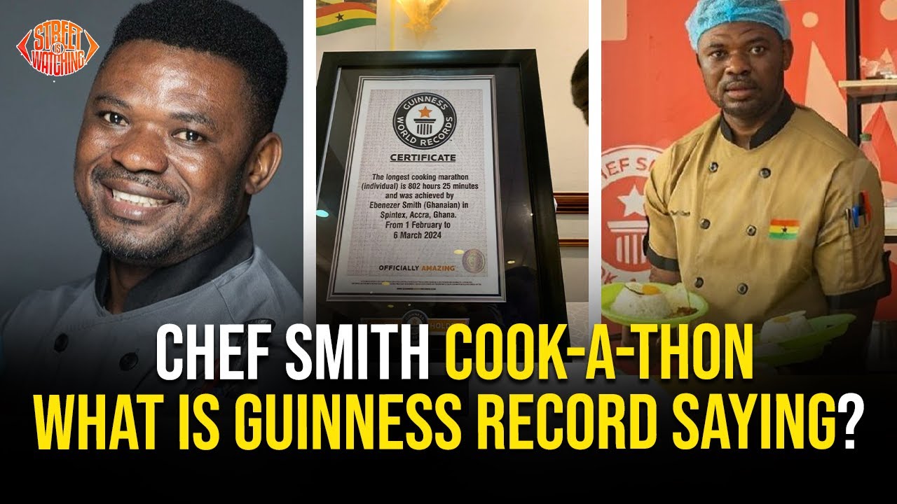 Chef Smith received congratulatory message from Guinness World Record ...