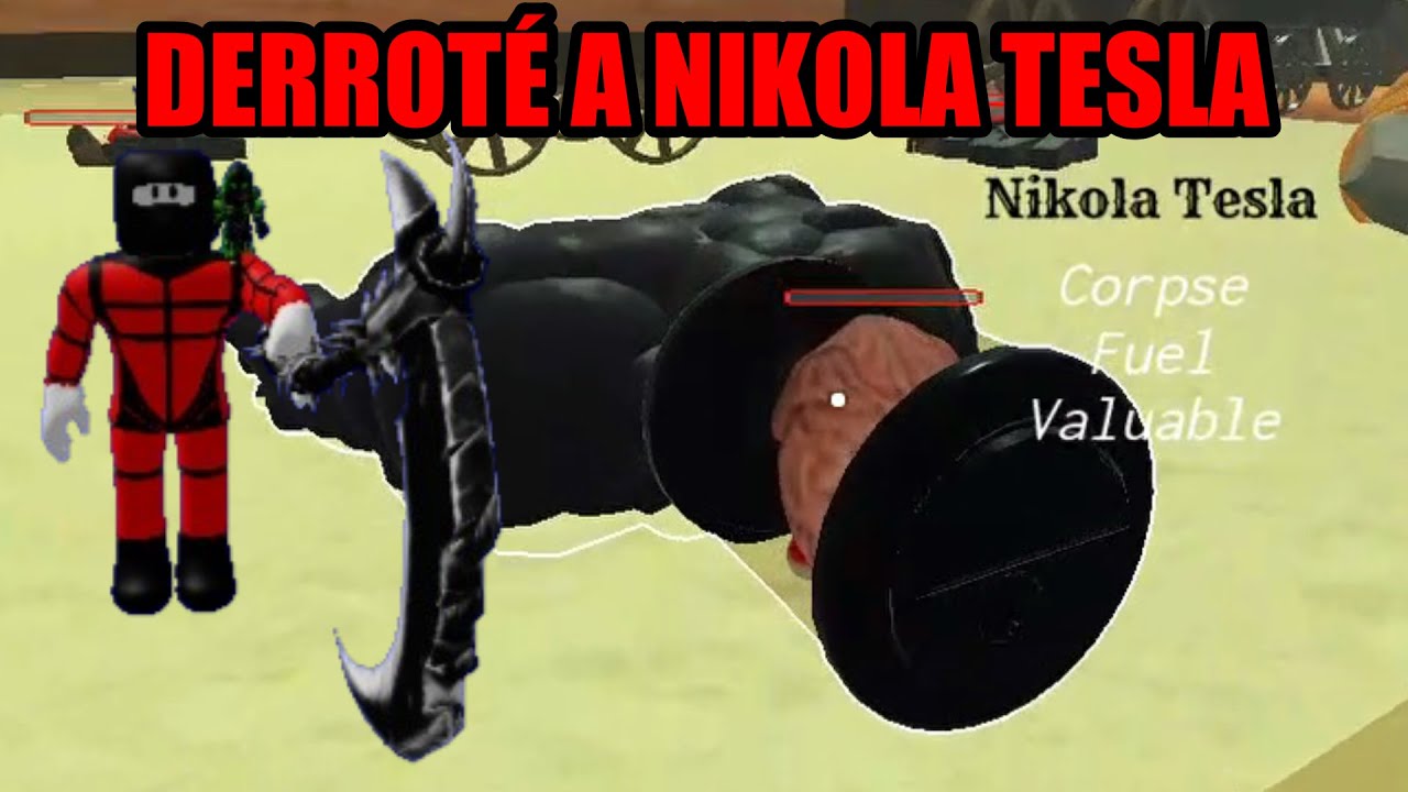 ASÍ DERROTÉ A NIKOLA TESLA EN DEAD RAILS [ROBLOX] - YouTube