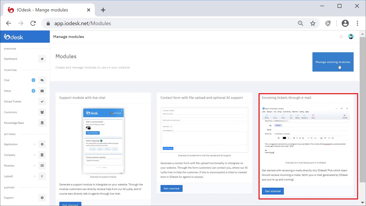 IOdesk - Effortless Communication - Introduction To The System - YouTube