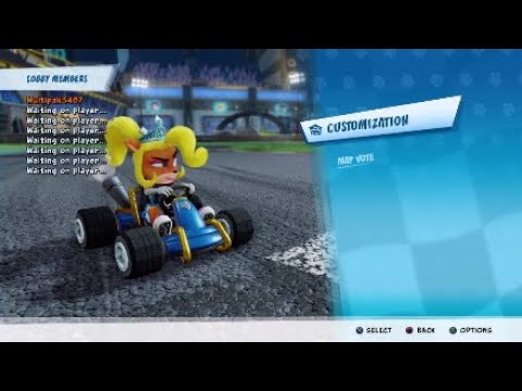 Princess Coco CTR Nitro-Fueled Online Races Part 1 - YouTube