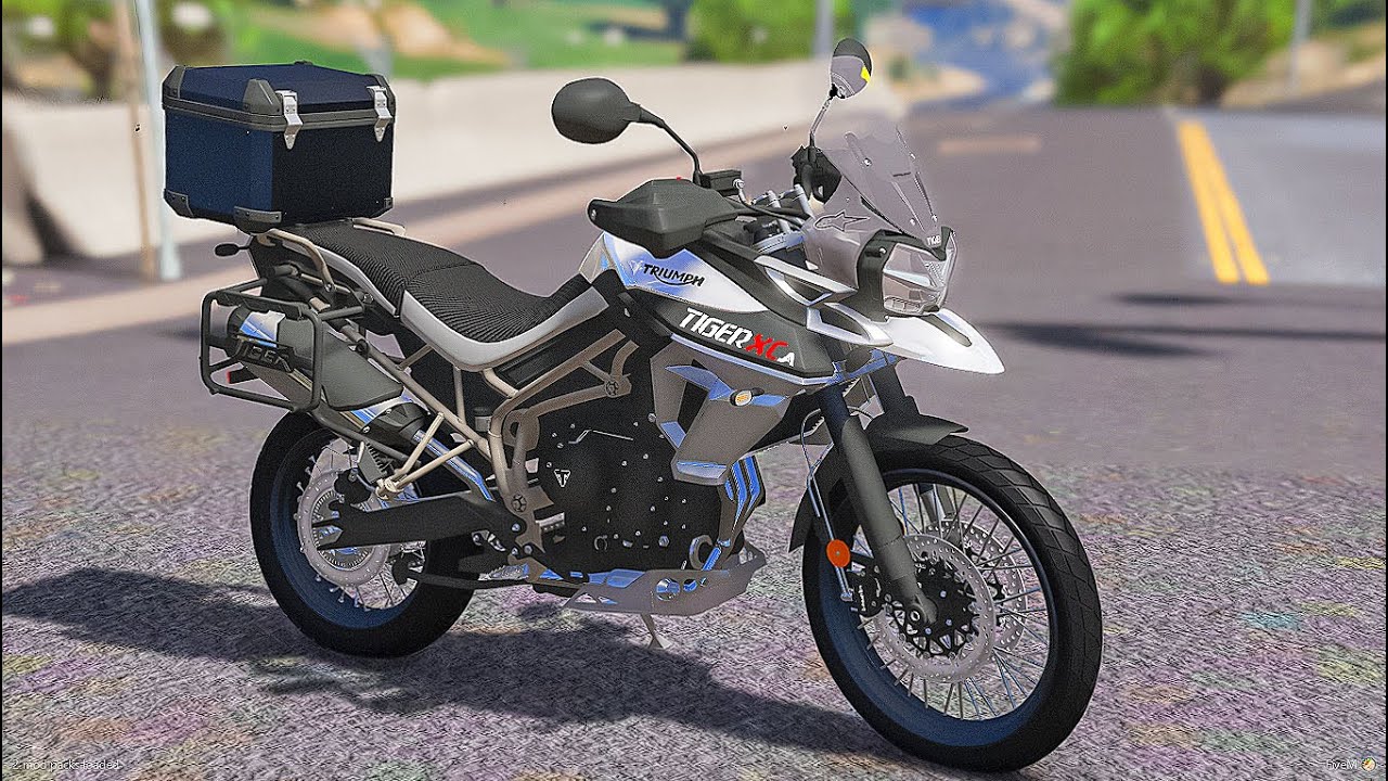 TRIUMPH TIGER 800 XCA PARA GTA 5 FIVEM 🚀 - YouTube