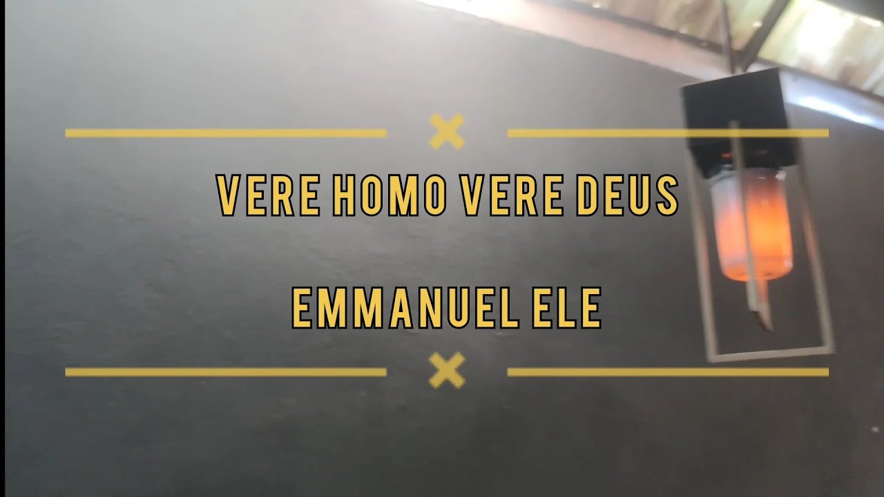 Emmanuel Ele - Vere Homo Vere Deus - YouTube