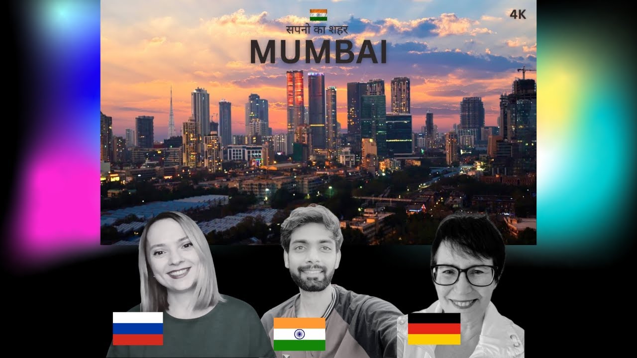Mumbai city reaction by foreigners 2023 - By Global Reactors - YouTube
