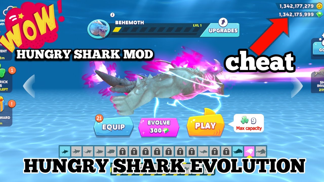 Hungry Shark Mod - Hungry Shark Evolution Mod No Pw | Hungry Shark ...