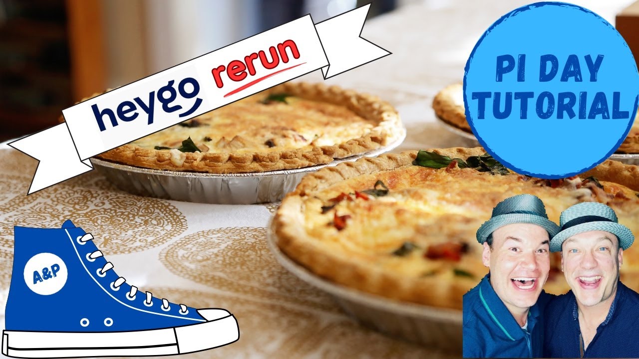 At Home Pi Day Pie Tutorial (Heygo Food Academy Rerun) - YouTube