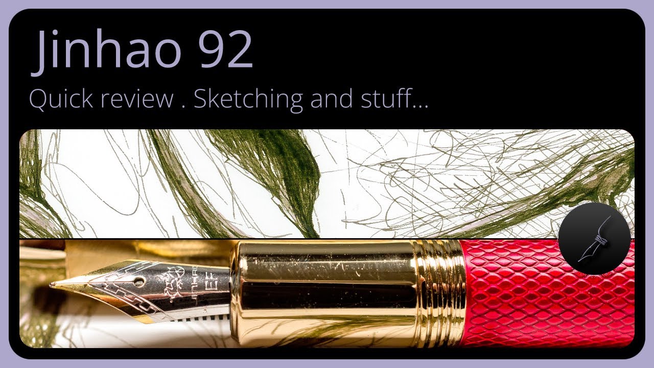 Jinhao 92 fountain pen - YouTube