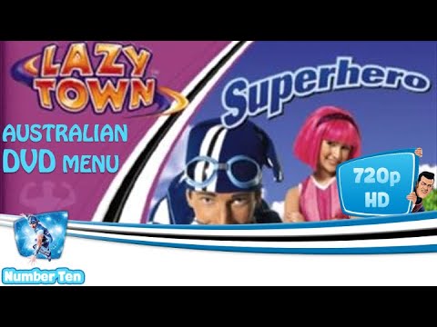 LazyTown: Superhero 2008 Region 4 DVD Menu Walkthrough (1080p HD) - YouTube