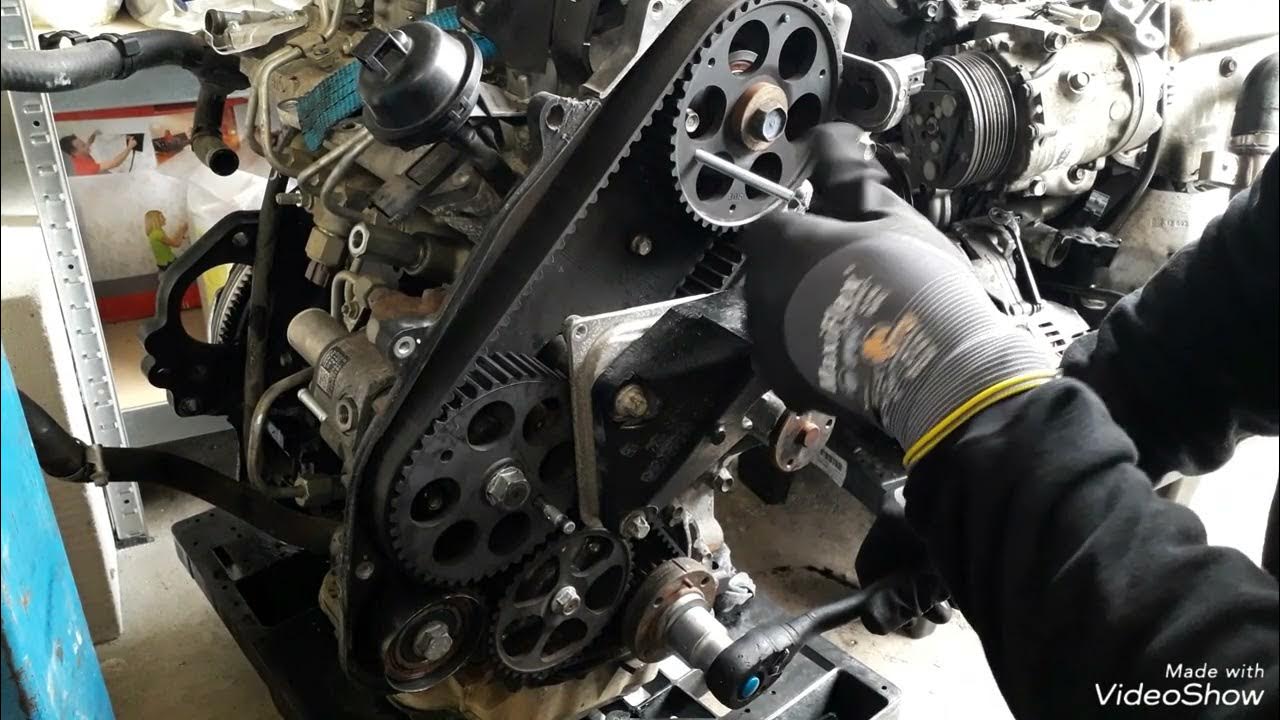 Calage distribution opel 1.7 cdti 100cv - YouTube