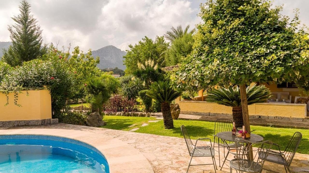 Pretty traditional Mallorcan villa with nice pool, Pollença, Spain ...