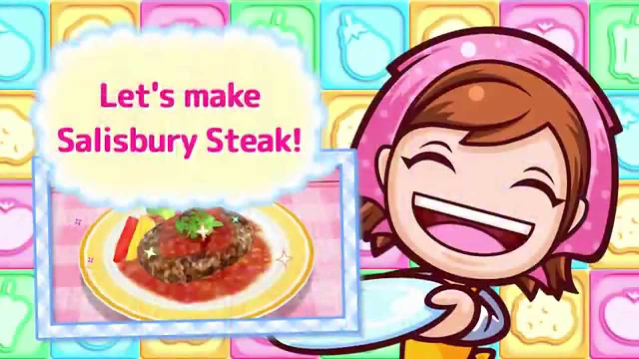 COOKING MAMA Let's Cook! 【Make a Hamburg！】 - YouTube