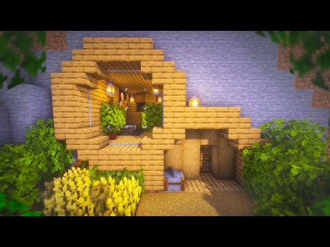Minecraft: How to Build a Mountain House | Tutorial - YouTube