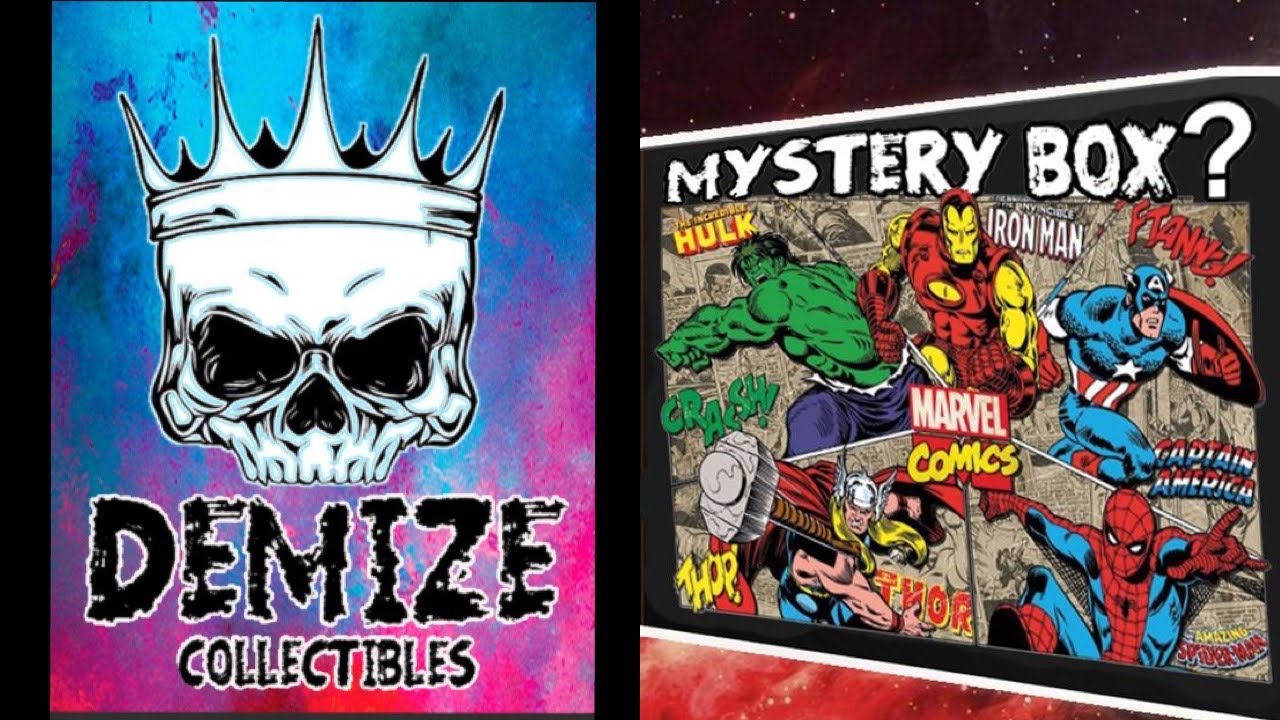 DEMIZE Collectibles “Marvel” £14.99 Mystery Box Unboxing 👌 13/10/2020 ...