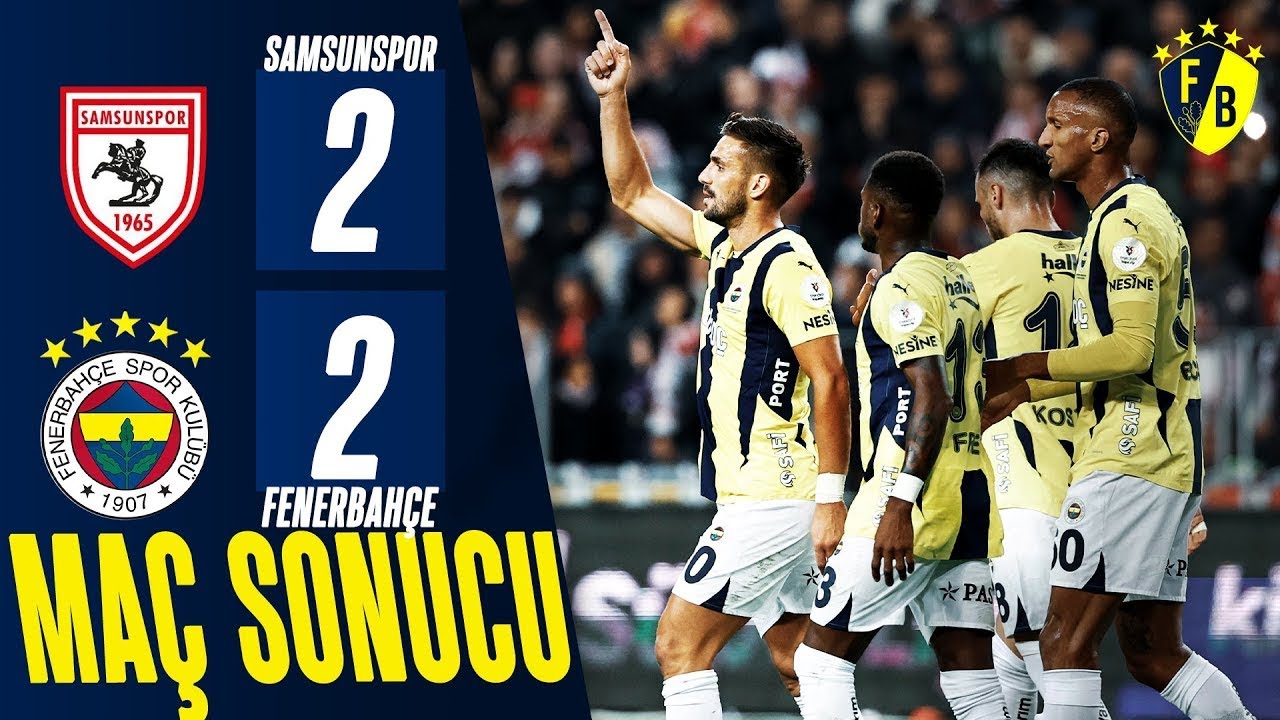 Samsunspor 2 x 2 Fenerbahçe Turkish Super Lig 2024 Extended Highlights ...