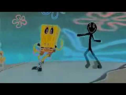 Stick Man And Spongebob Walk Cycles - In G Minor - YouTube