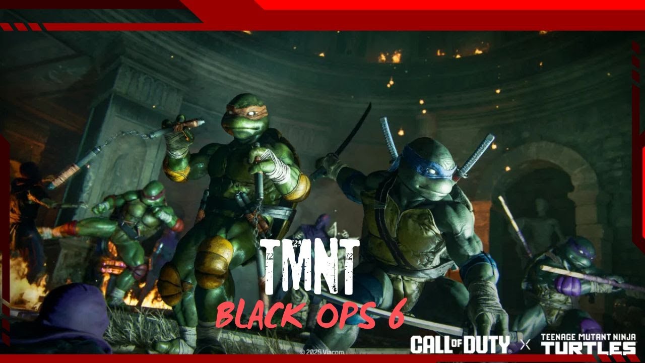 TMNT ON Call of Duty Black Ops 6 Multiplayer . - YouTube