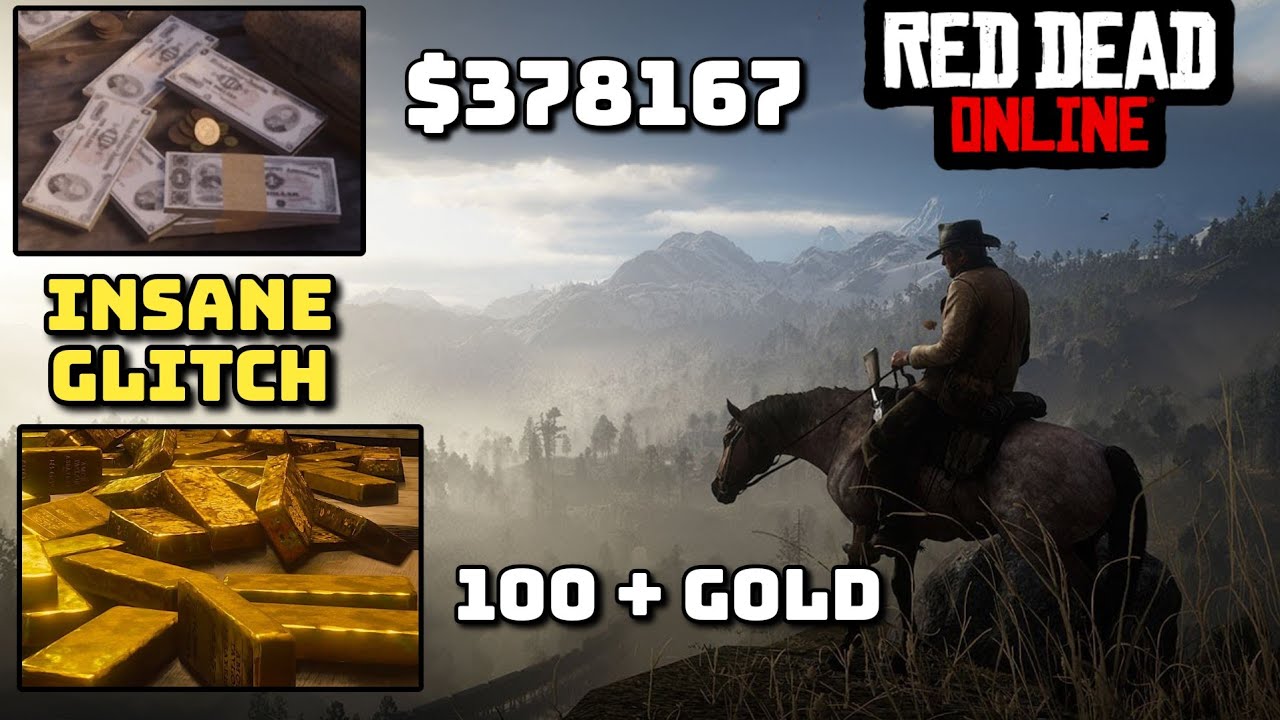 #1 CONSISTENT AND RAPID GOLD BAR MONEY XP GLITCH - RDR2 ONLINE - RED ...