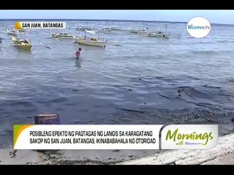 Mornings with GMA Regional TV: Paglilinis sa Oil Spill sa Subukin Port ...