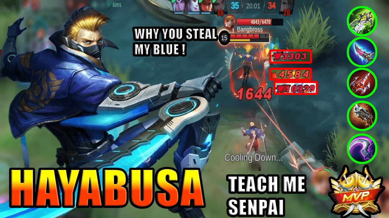 MASTERING HAYABUSA META | HAYABUSA BEST BUILD 2023 | BUILD TOP 1 GLOBAL ...