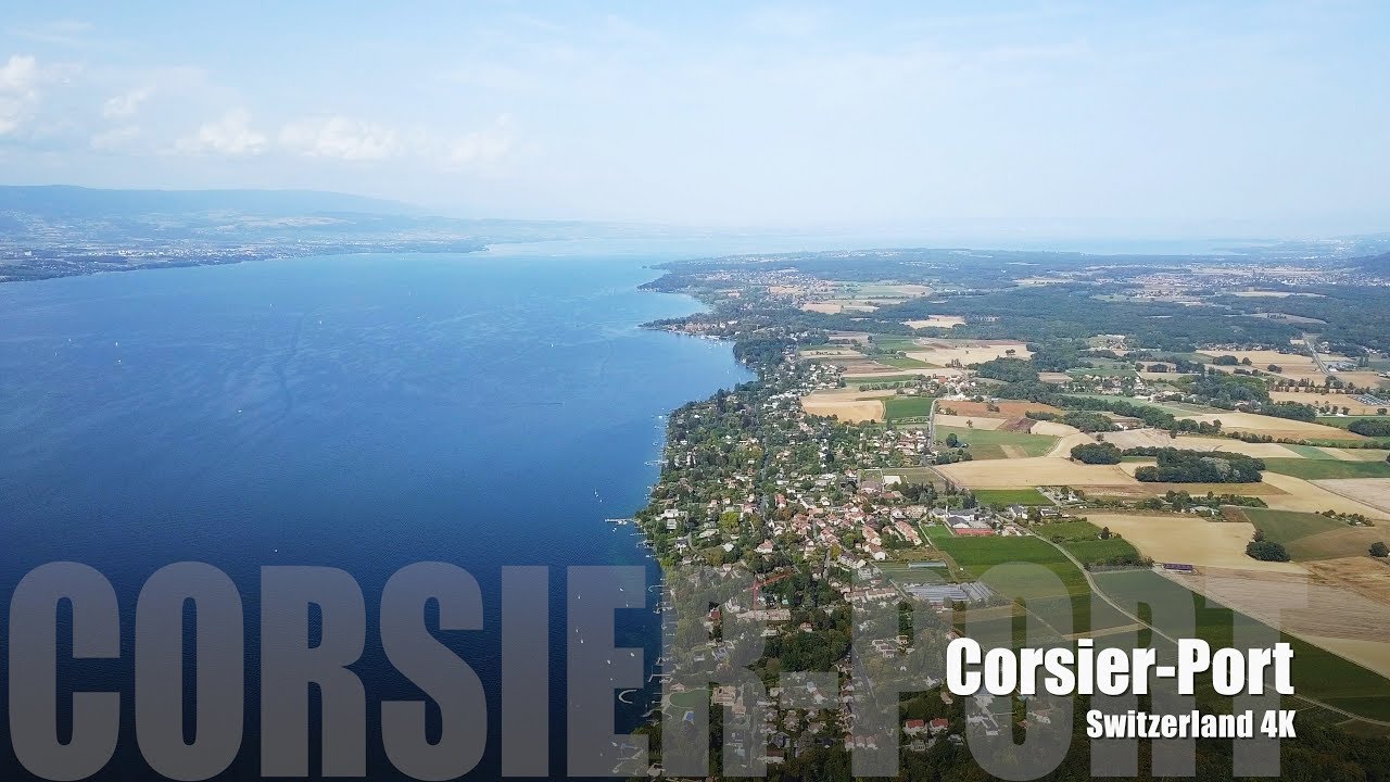 Corsier-Port, Switzerland in 4K ! Neolithic Lacustrine Site / UNESCO ...