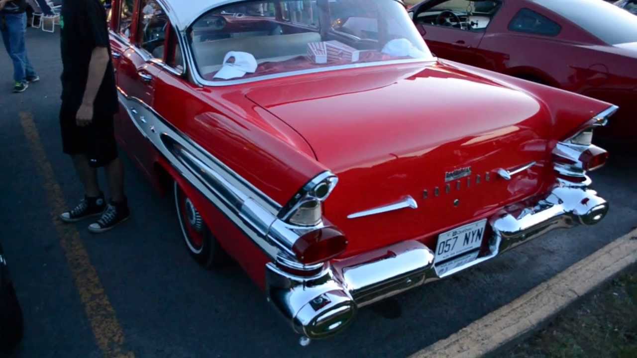 CANADIAN 1957 PONTIAC LAURENTIAN SEDAN WALK AROUND - YouTube