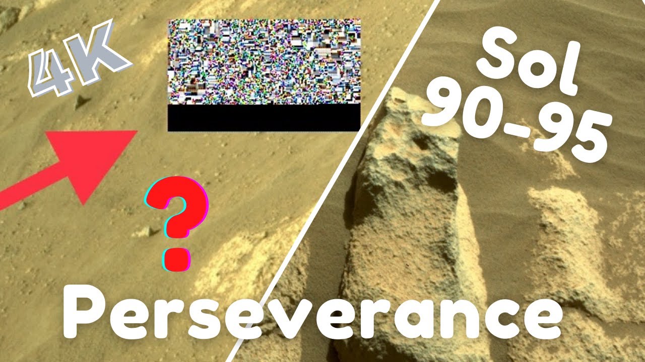 Perseverance Images from Sol 90 - 95 4K - YouTube