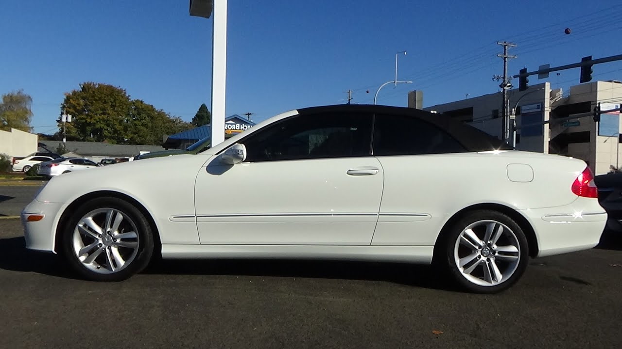 2008 Mercedes-Benz CLK 350 Cabriolet - Start-Up & Automobile ...