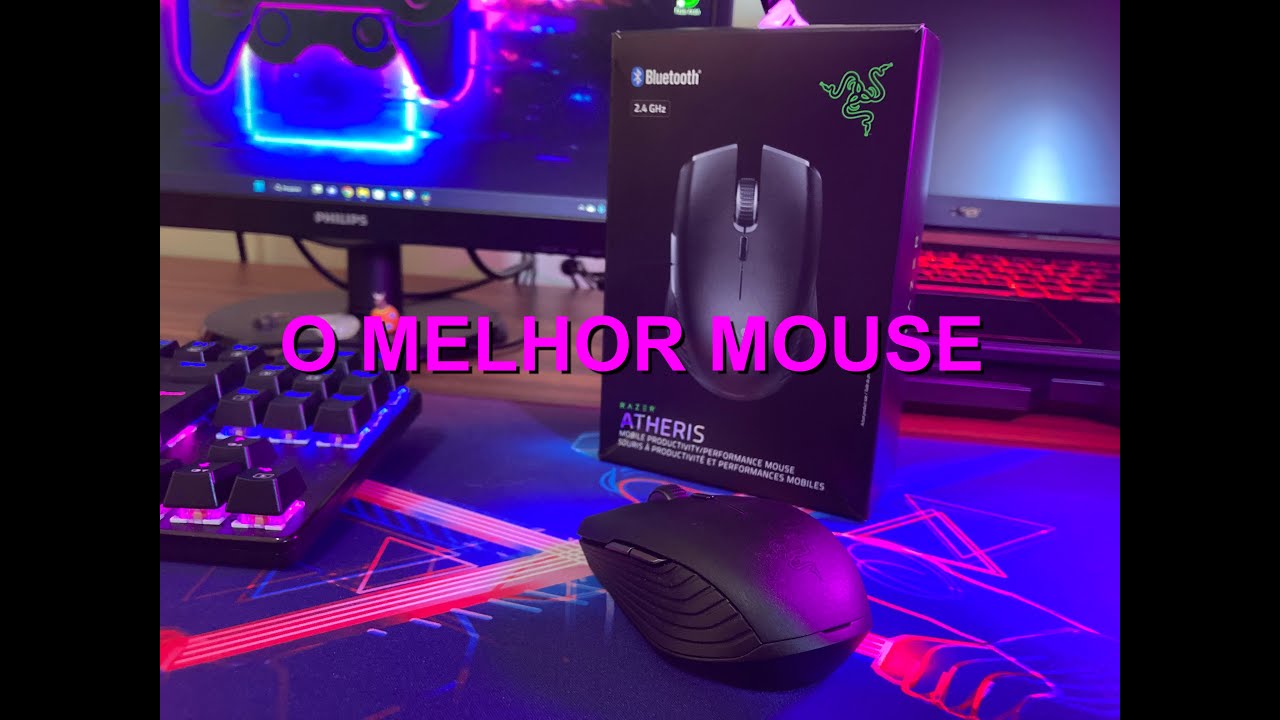 Mouse Razer Atheris - O Melhor Mouse (pegada Claw e Palm) - YouTube