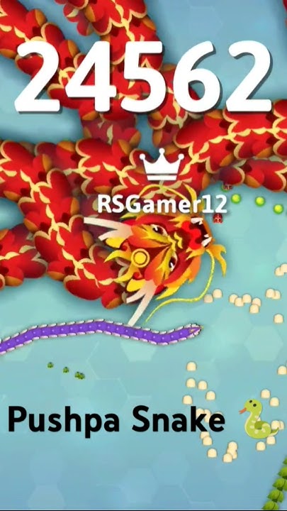 Omg 😱 / Pushpa Snake 🐍😄/ Snake.io 🐍 Defeat Top 01#snake#snakeio#gaming#snakevideo#snakegame# ...