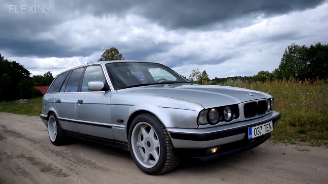 1994 BMW E34 525TDS - Startup After Engine Replacement - YouTube
