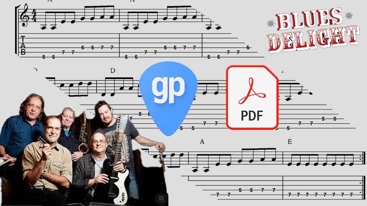 Blues Delight - Slightly Hung Over Guitar Tabs [TABS] - YouTube