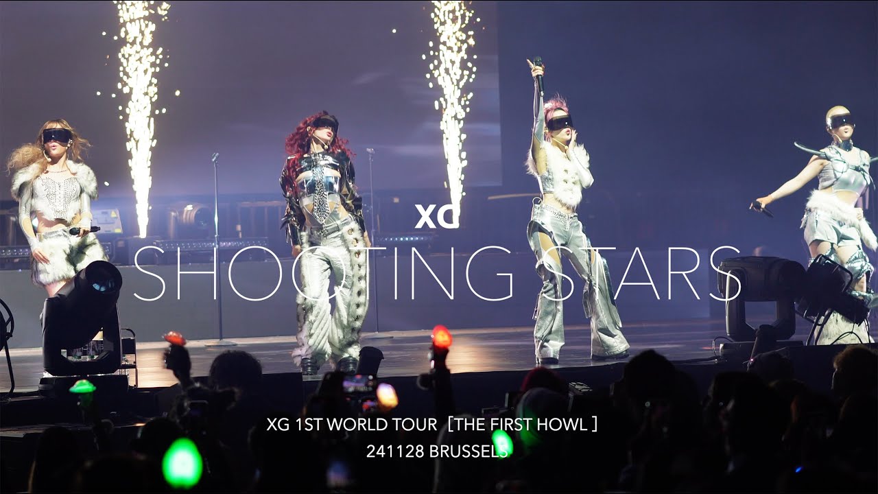 XG SHOOTING STARS -Rock ver.-[4K]1st world tour[The First Howl ]in ...