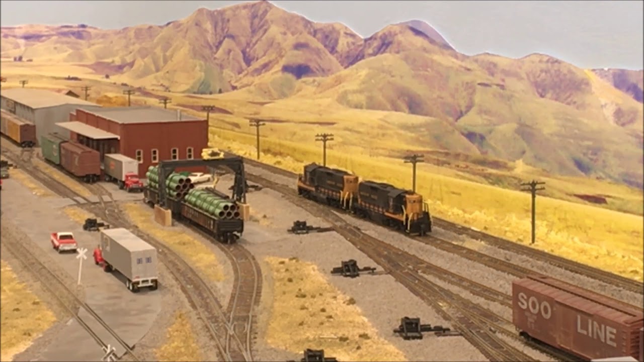 Oregon Joint Line - 1st Shift Operations at Monument Yard - YouTube
