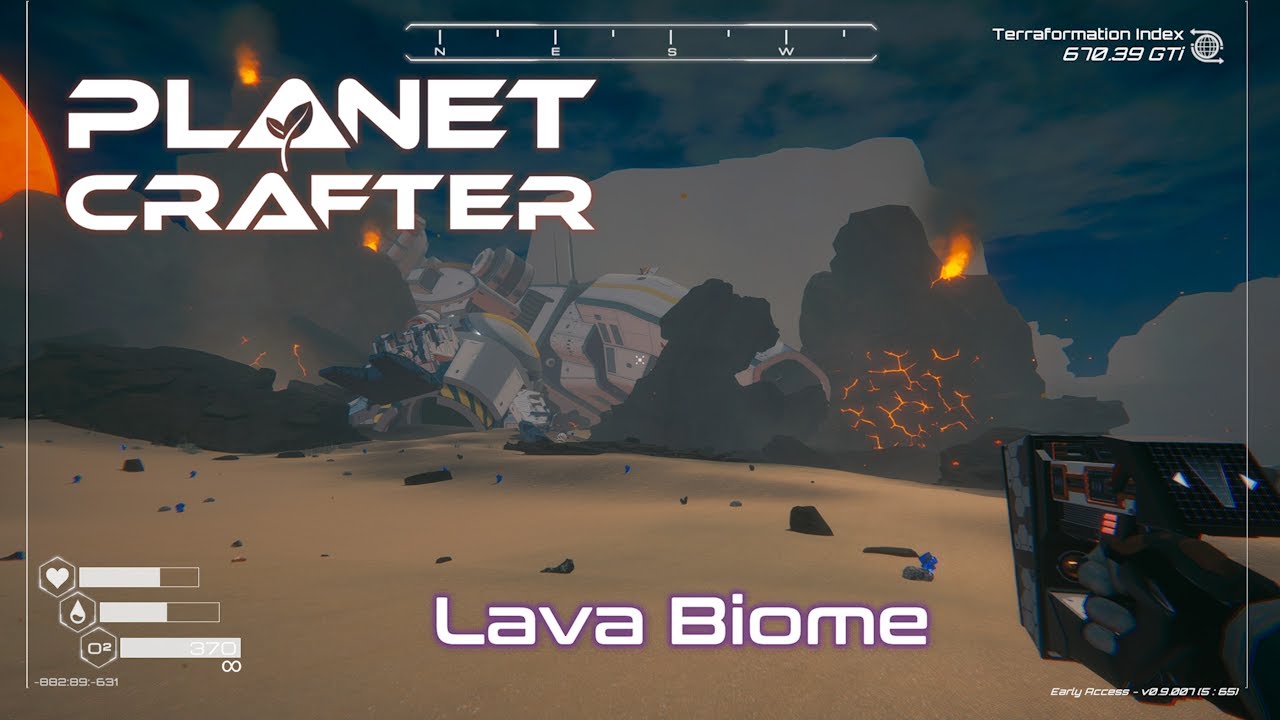Exploring the Lava Biome - Planet Crafter Ep 18 - YouTube