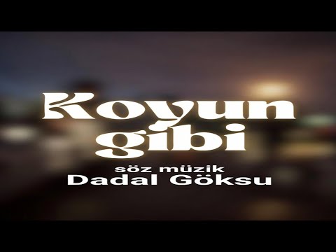 Koyun gibi | Toplumsal taşlama türküsü (Söz&Müzik:Dadal Göksu)