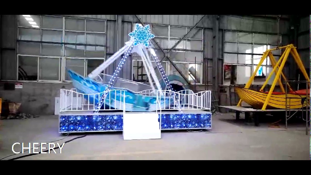 Mini pirate ship chidren ride - YouTube