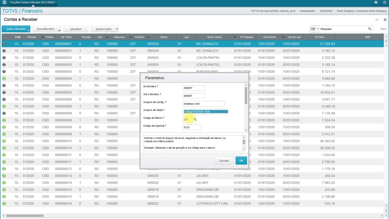 Arquivo Cnab - YouTube