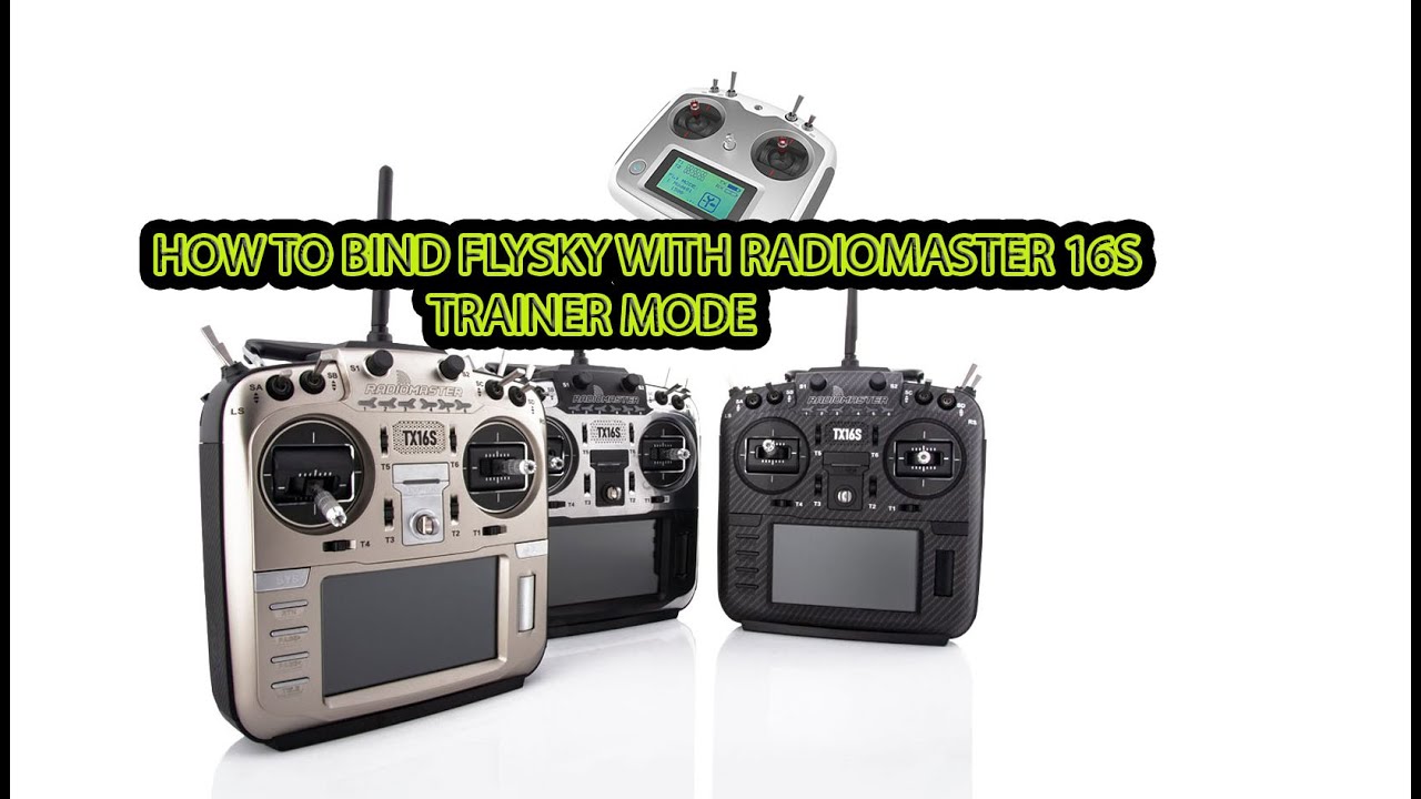 HOW TO ADD 2 TRANSMITR WORKING TOGTHER FLYSKY WITH RADIOMASTER TX16S ...