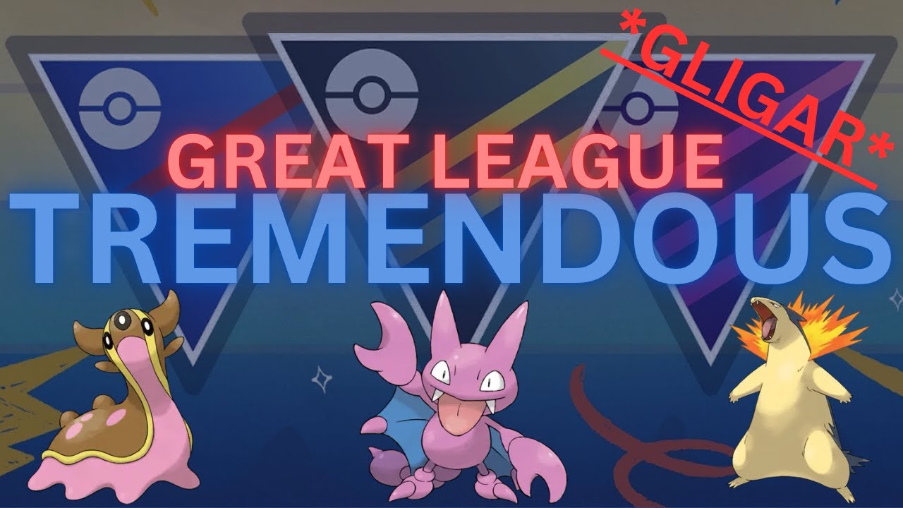 Great League Gastrodon SHADOW Gligar Typhlosion team is TREMENDOUS in ...