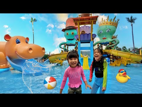 Squidward Waterpark Main Seluncuran Air dan Berenang di Batu Wonderland