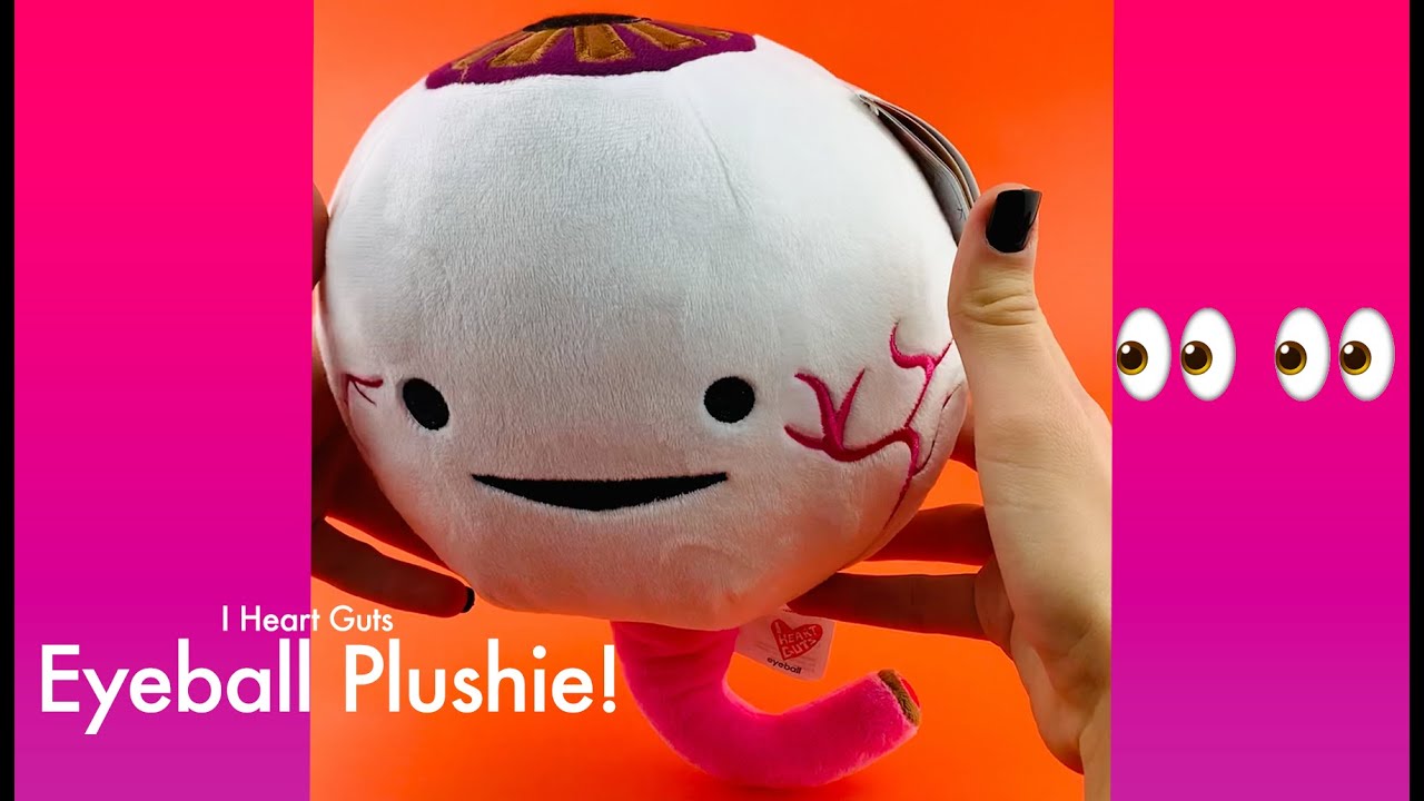 Eyeball Plushie Soft Cute Funny Educational Gift for Eye Lovers, Eye ...