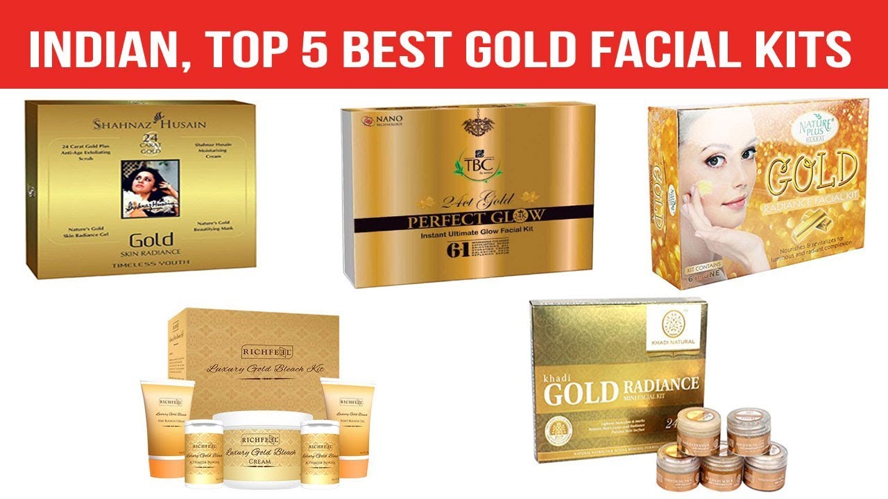 Indian Top 5 Best Gold Facial Kits Buy In 2019 With Price - YouTube