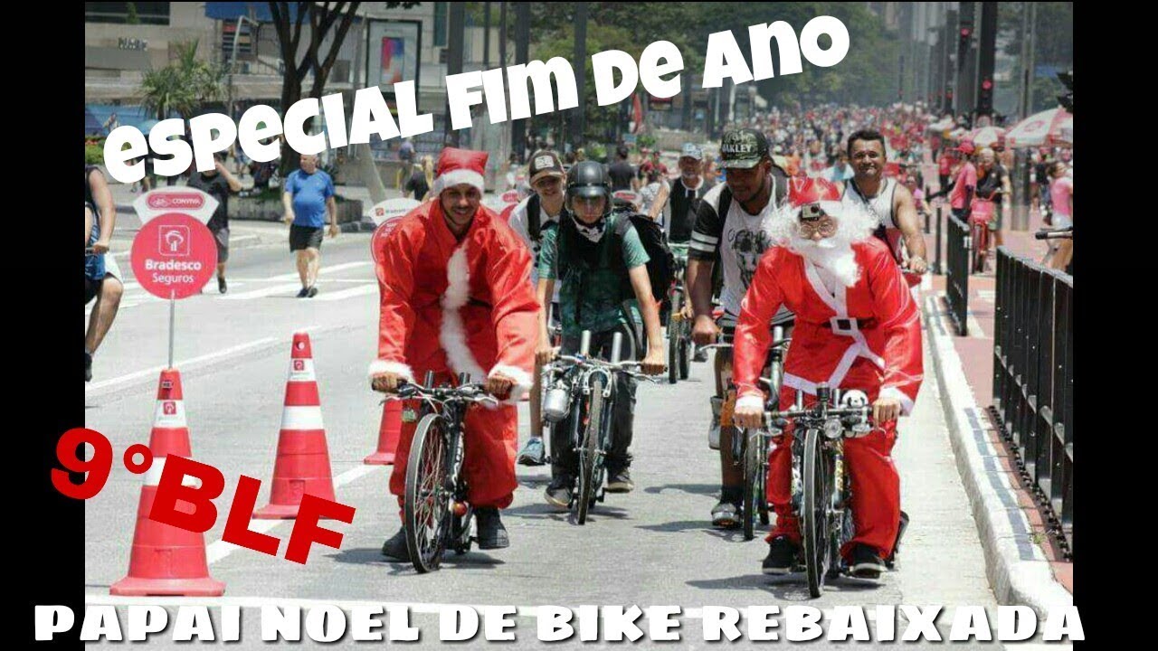 Feliz natal!!! Papai noel andando de bike rebaixada, especial de final ...